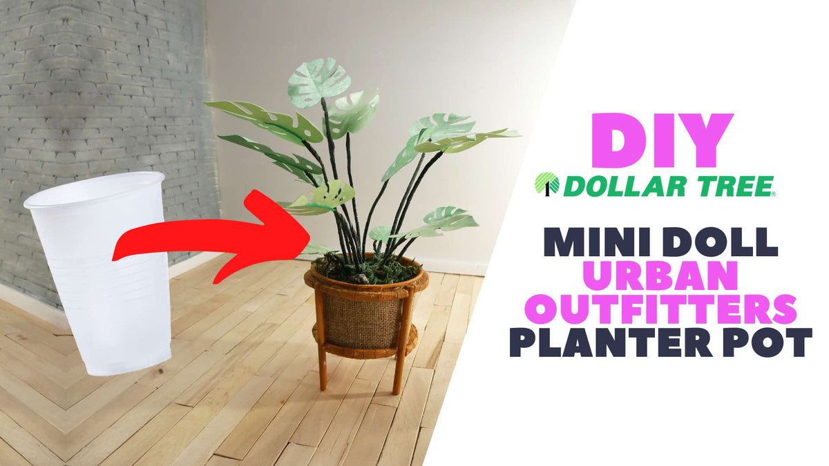DIY Mini Doll Plant Planter Pot inspired by Urban Outfitters – Fresh ...